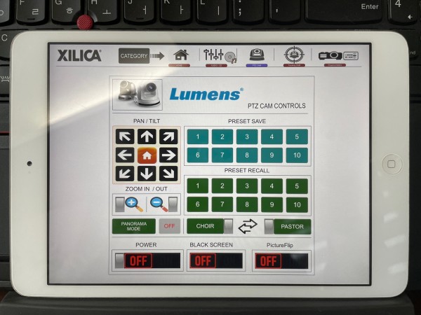 Xilica Designer & XTouch UI - Audio, PTZ Cam, CDP, PTZ Cam Tracking, Projector, Matrix Switcher ...